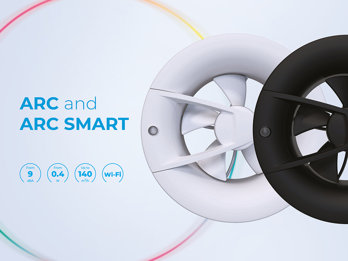 Vents Arc: Stylish, Quiet, Intelligent